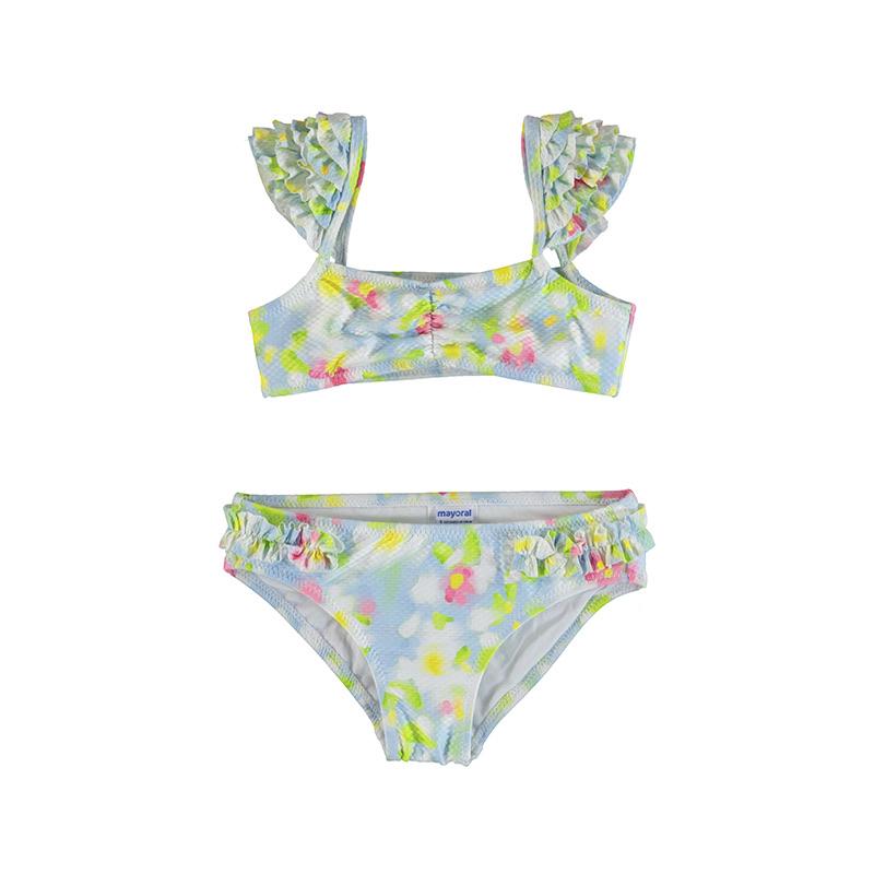 Mayoral Floral Bikini Blue Bluebells Boutique 9818