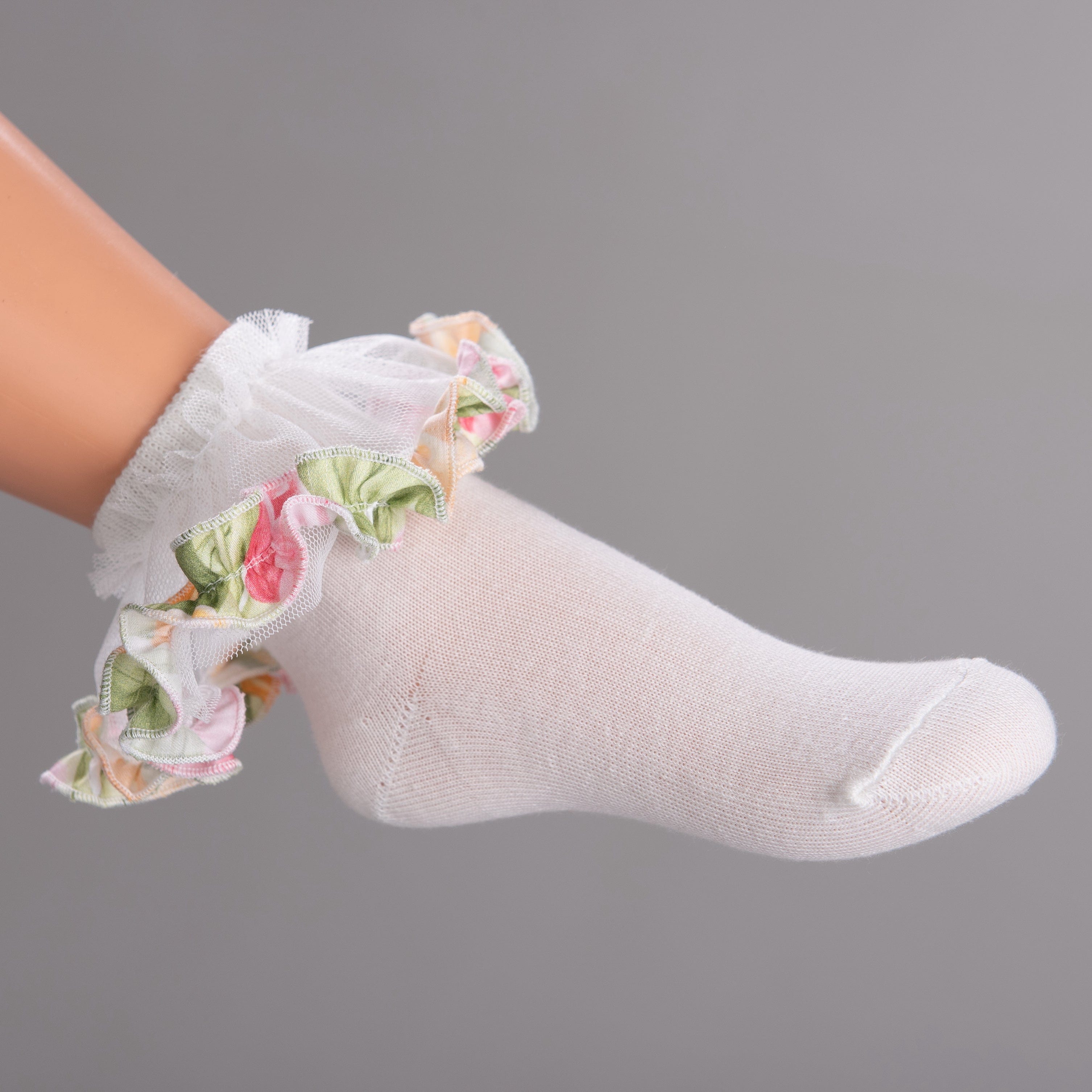 Daga - Heralds Of Summer Socks - White – Bluebells Boutique