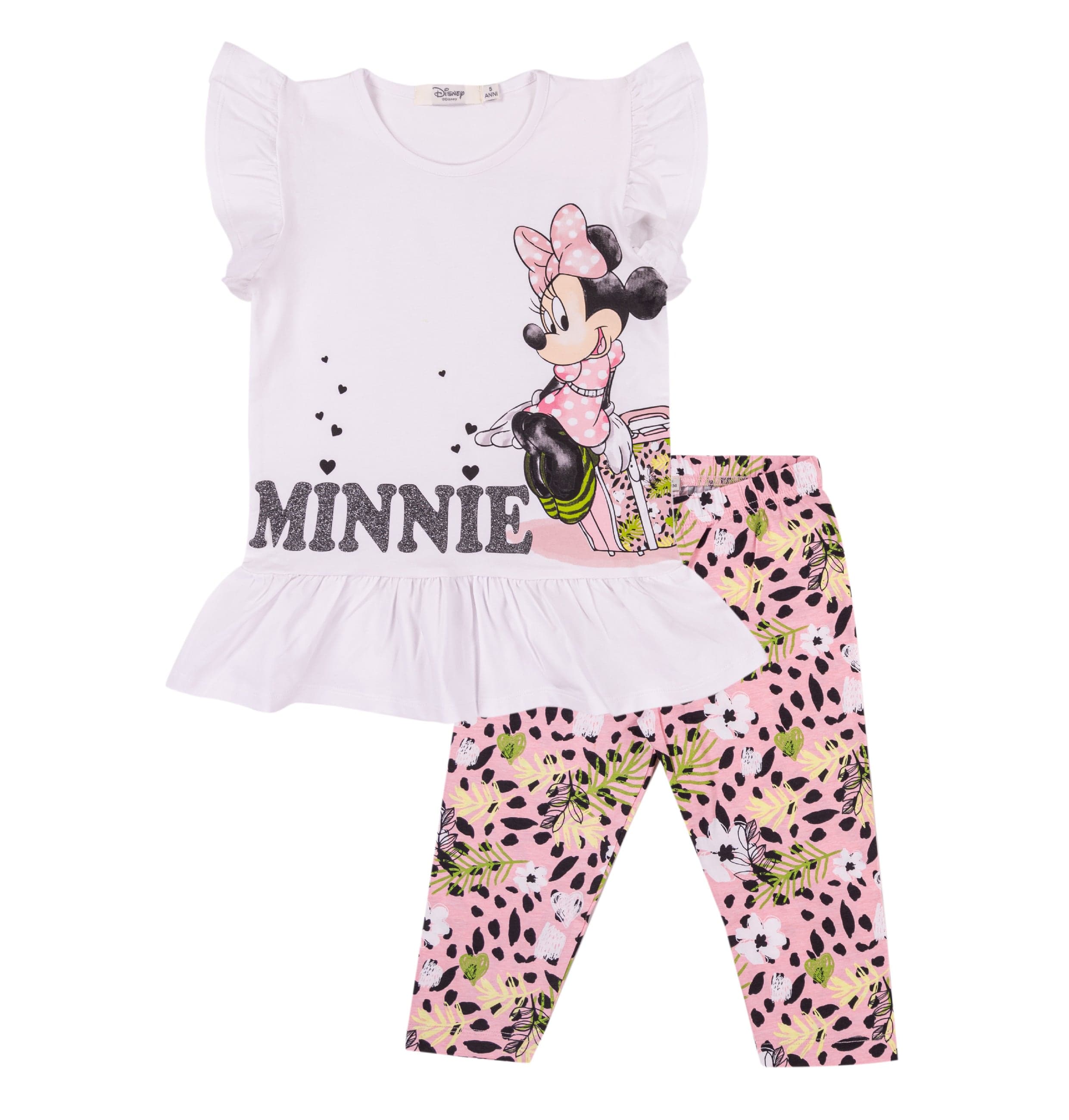EMC - Disney Minnie Legging Set - White – Bluebells Boutique