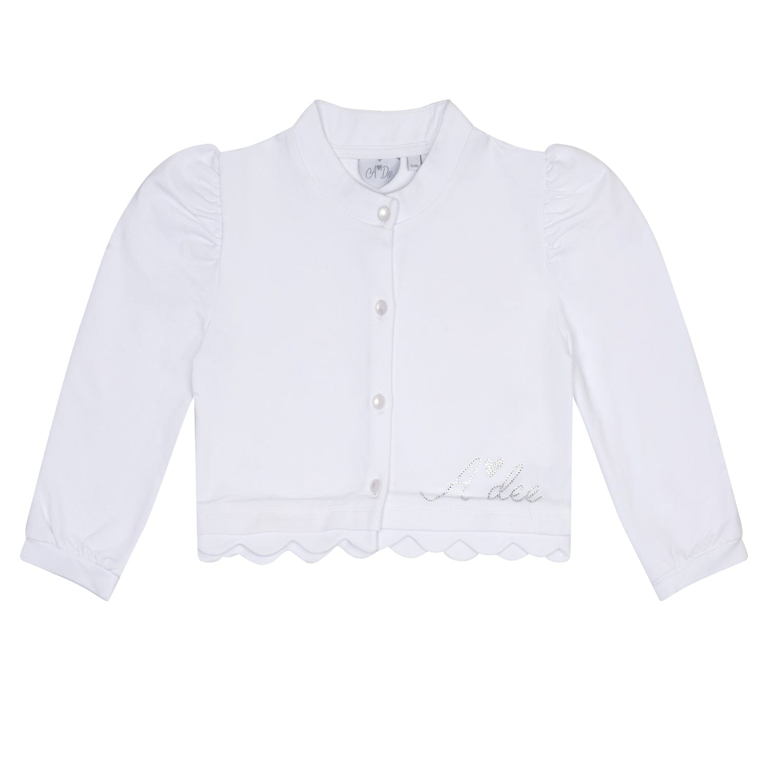 A DEE - Lina Ocean Pearl Cardy - White – Bluebells Boutique