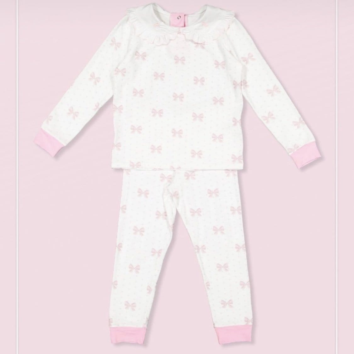 SAL & PIMENTA - Pink Bows Pyjamas - Pink – Bluebells Boutique