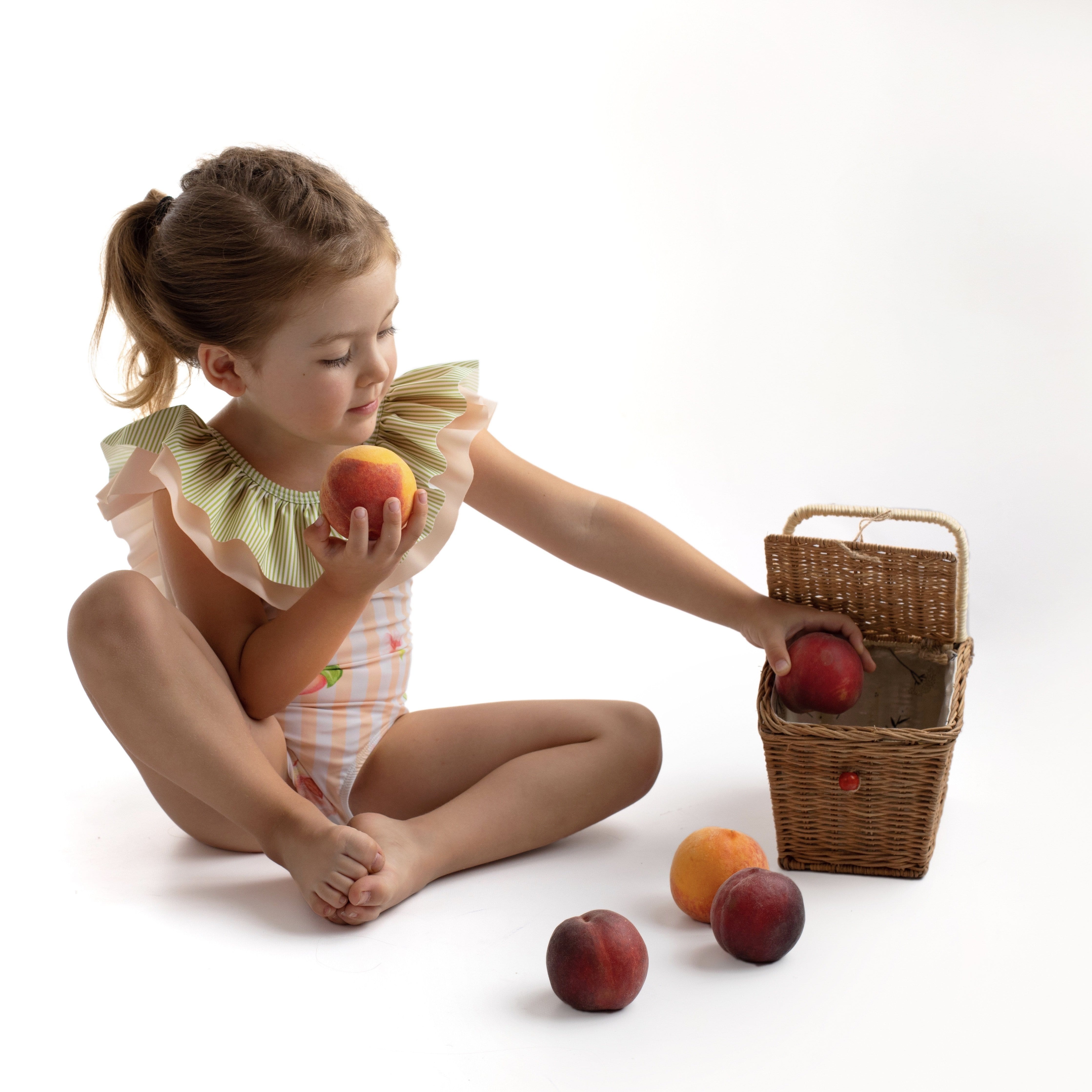 MEIA PATA - Ibiza Peaches Print Swimsuit – Bluebells Boutique