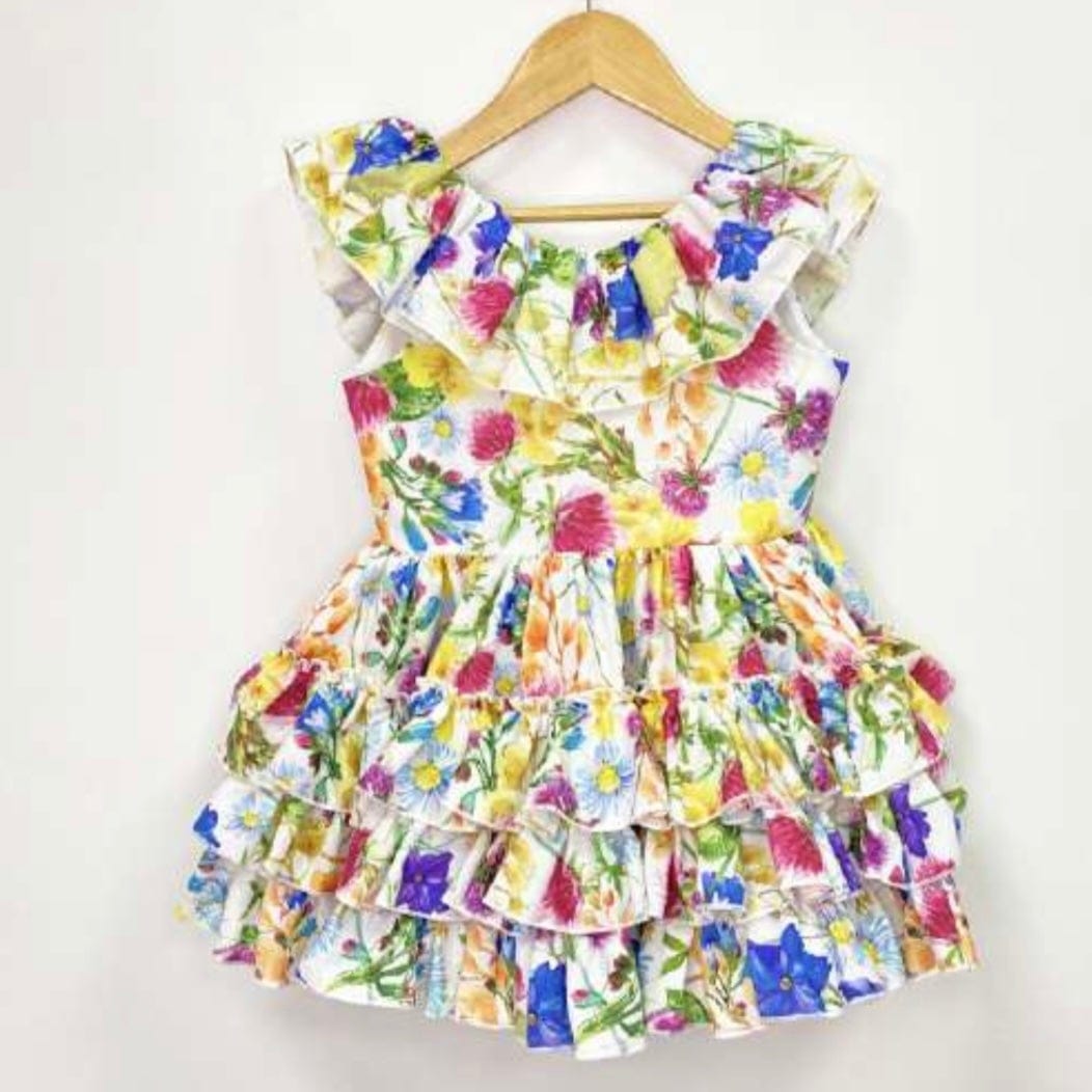 NINI - Floral Dress - Pink – Bluebells Boutique