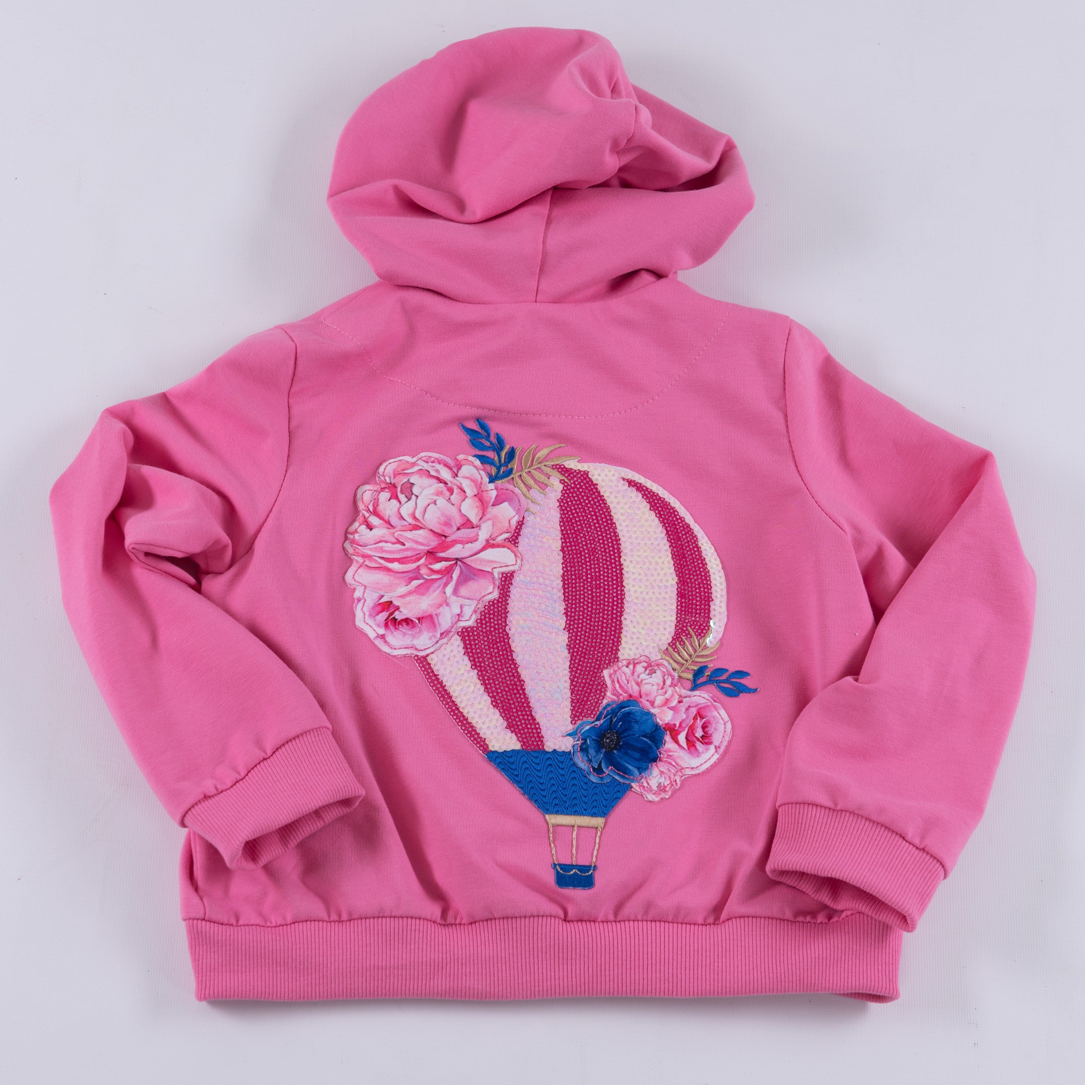 Daga - Hot Air Balloon Bomber Jacket - Pink – Bluebells Boutique