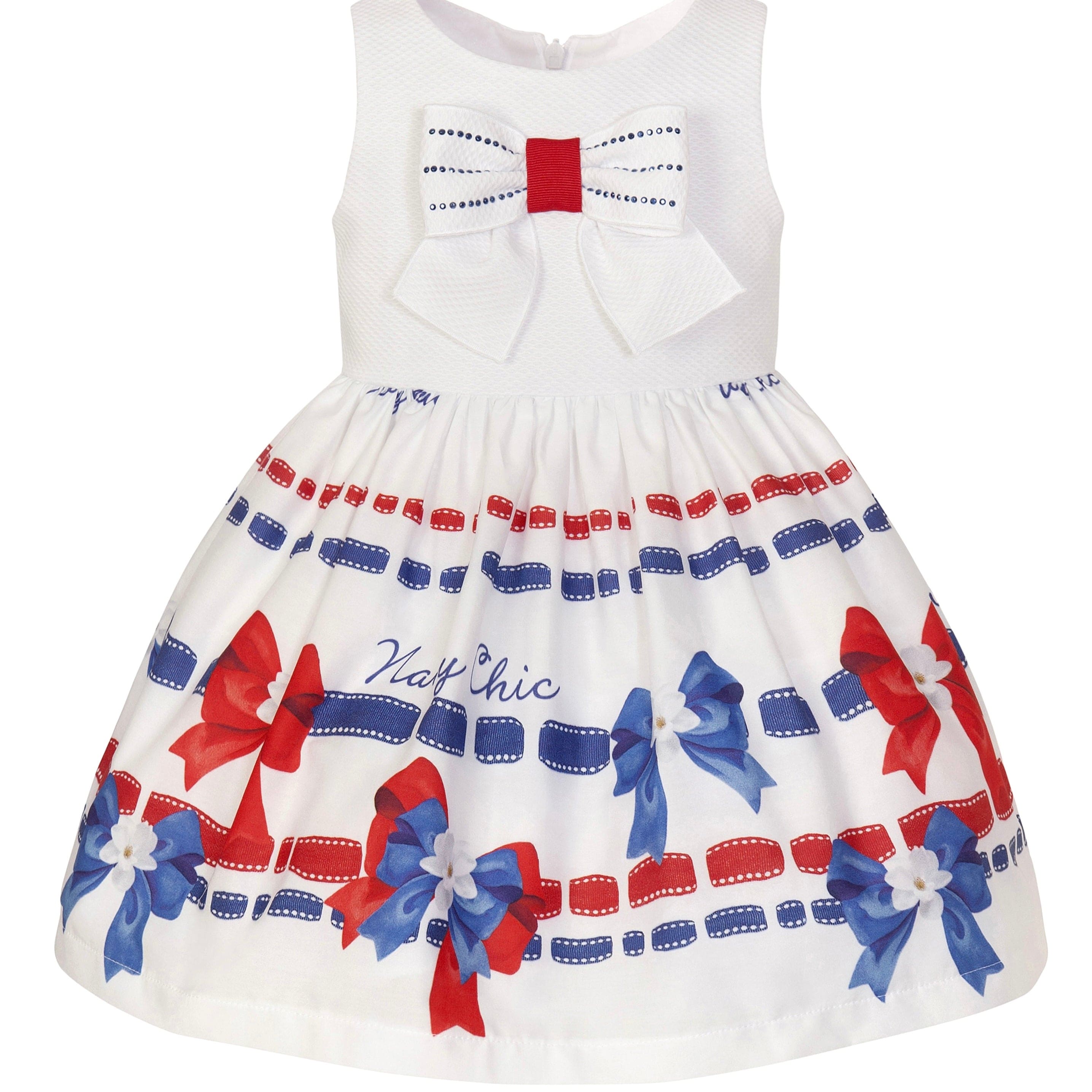 BALLOON CHIC - Bow Dress - White – Bluebells Boutique